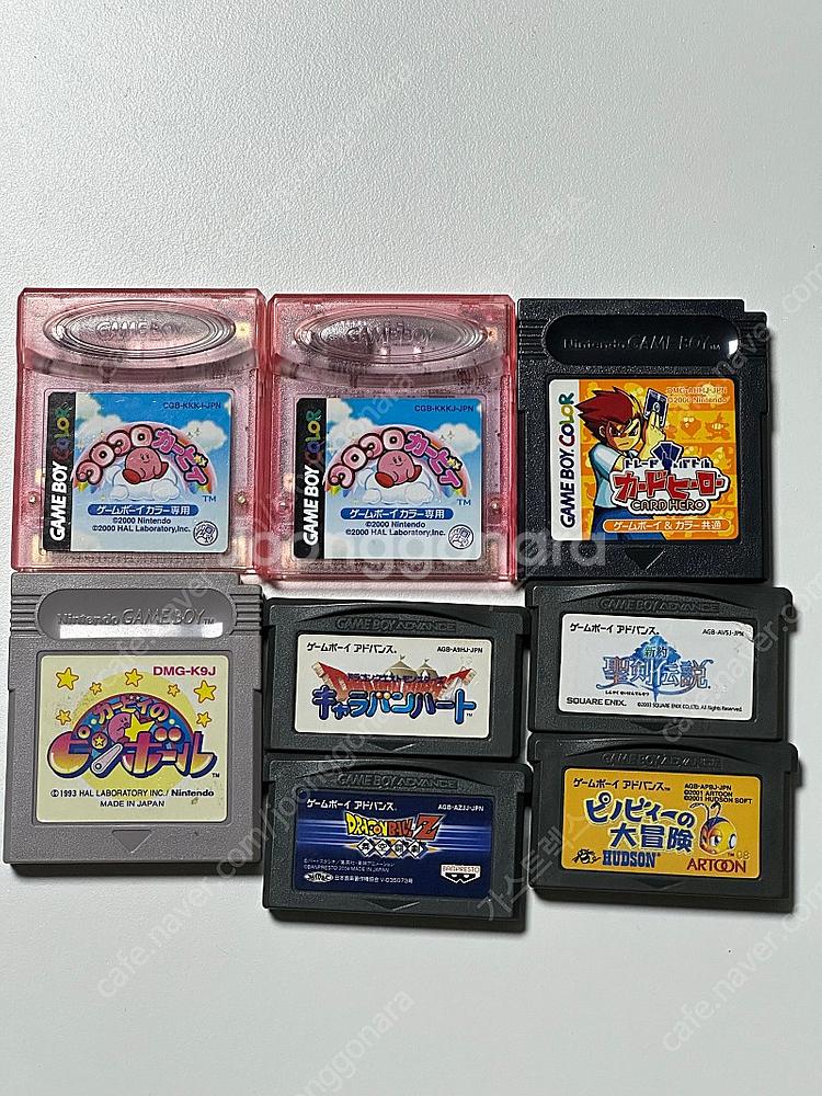 GB, GBC, GBA 게임보이 팩 판매 | Wii | 중고나라