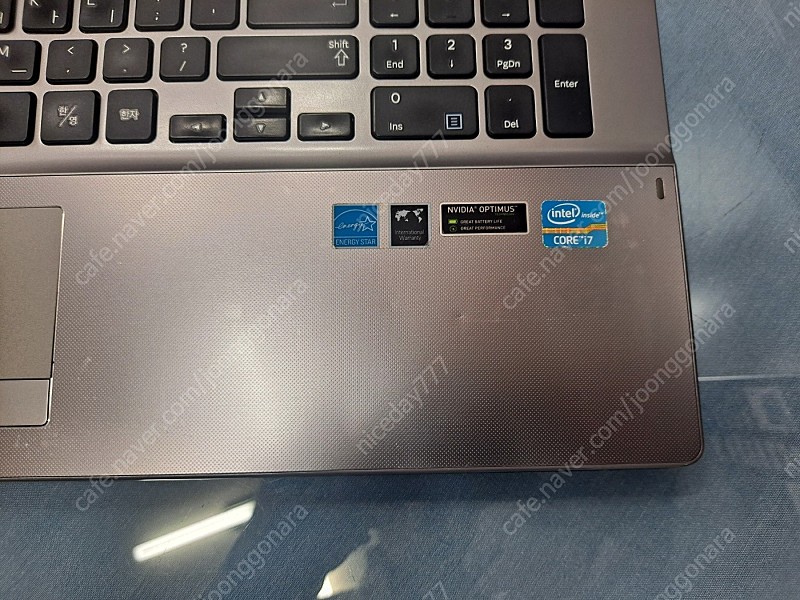 삼성 17인치 노트북 [ NT550P7C-S75S ] ... | 노트북/넷북 | 중고나라