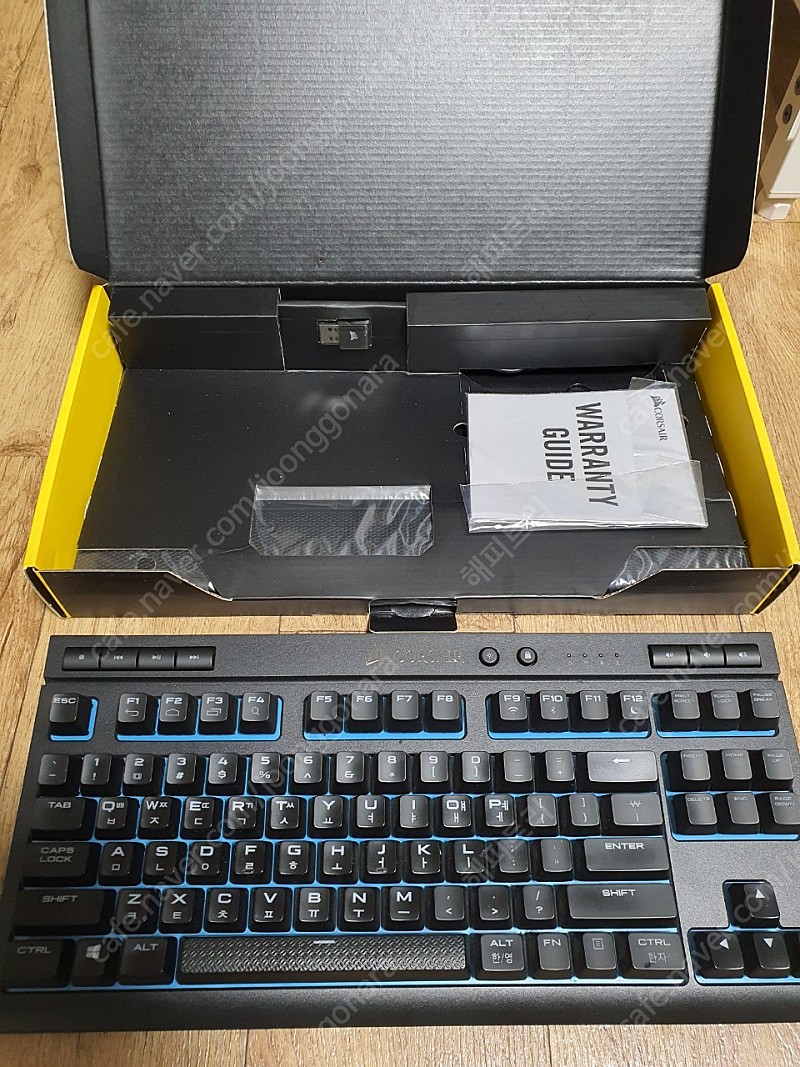 커세어 CORSAIR K63 무선 블루투스 텐키리스 기... | 키보드/마우스/스피커 | 중고나라
