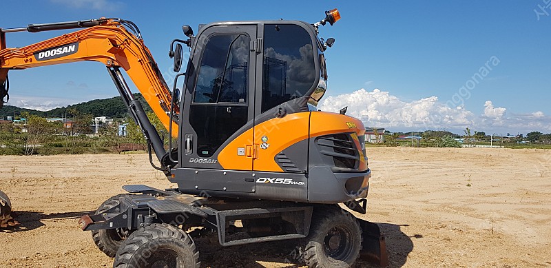 두산 중고 03W 굴삭기 DX55W-5K 2020년 2... | 농기계/농업용공구 | 중고나라