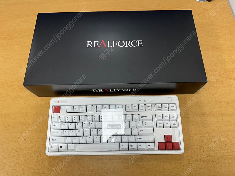 Realforce R3 화이트 45g apc 저소음 영... | 키보드/마우스/스피커 | 중고나라