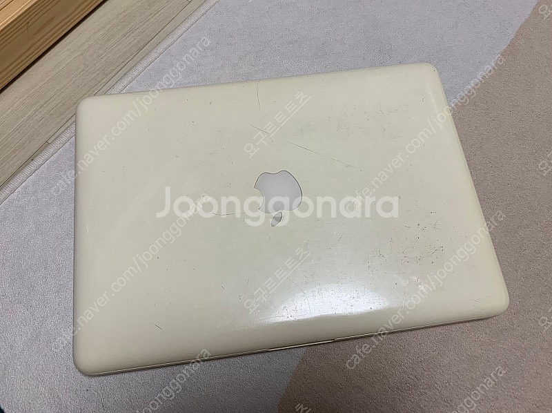 맥북 화이트 정상작동 부품용 | 노트북/넷북 | 중고나라