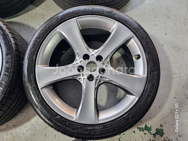 $ 제네시스 RG3 G80 20인치 휠타이어 245 4... | 휠/타이어 | 중고나라