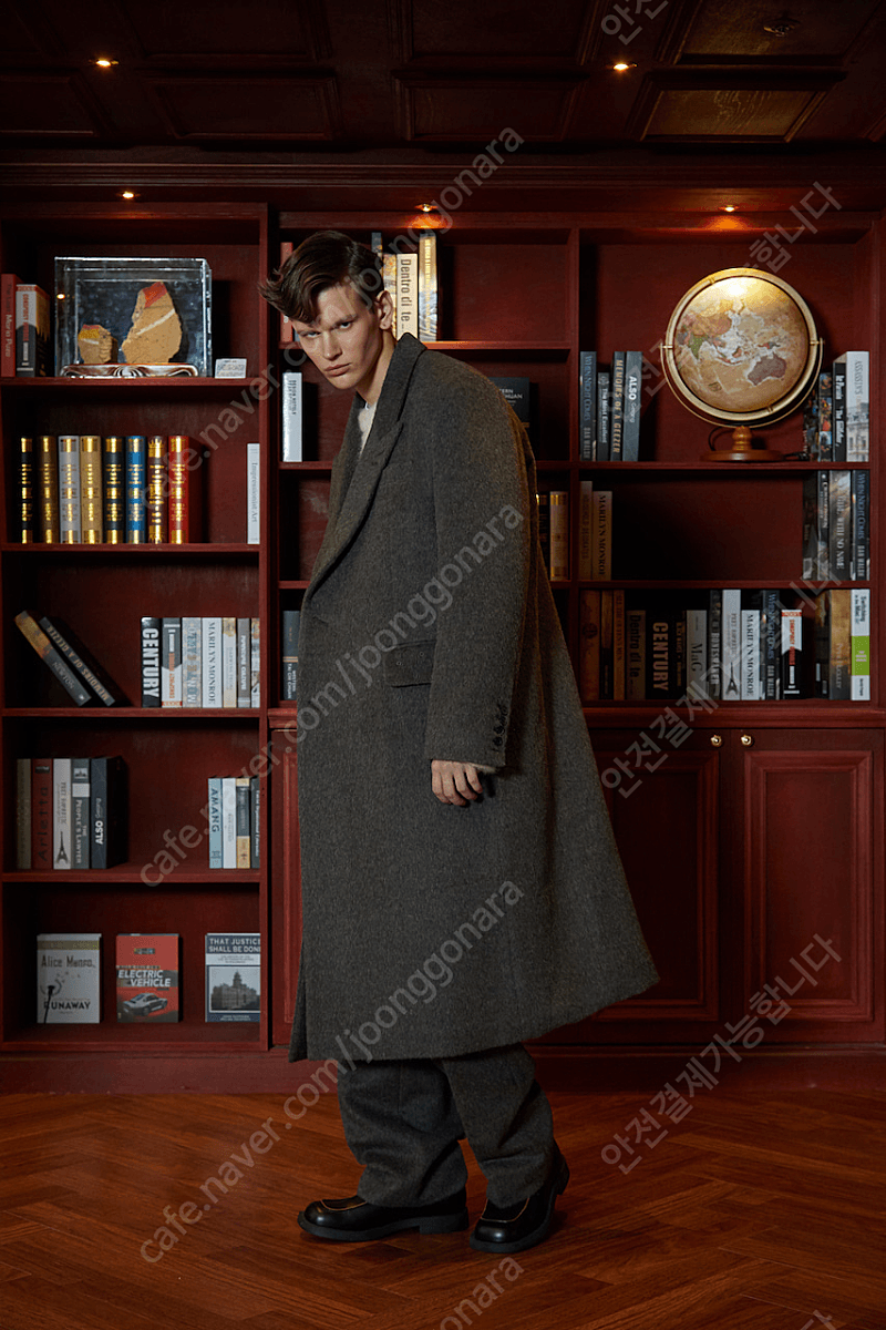 Stu 21fw 헤어리 하프 더블 코트m(100-105... | 남성의류 | 중고나라