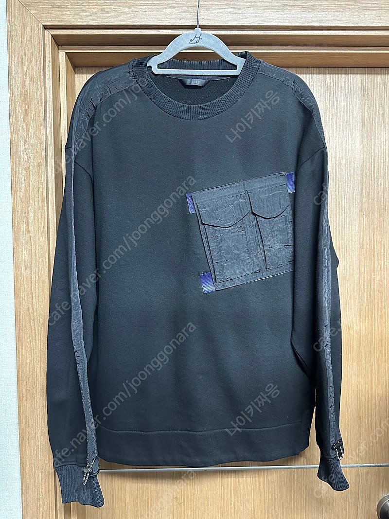 타임옴므 19fw 디테쳐블 포켓 맨투맨, 알레그리 럭스... | 남성의류 | 중고나라
