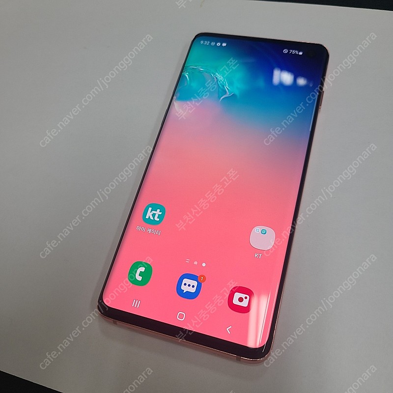 181442 갤럭시S10 LTE KT핑크128 무잔상+... | 삼성 | 중고나라