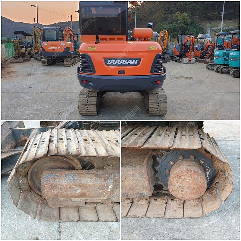 중고굴삭기 두산 02 DX55 코끼리집게 2015년식 ... | 농기계/농업용공구 | 중고나라