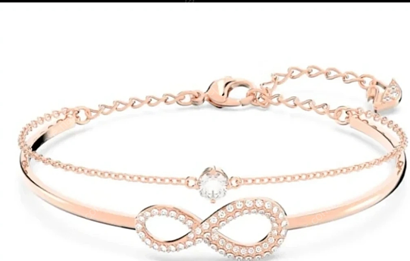 스와로브스키 팔찌 인피니티 뱅글 5518871 | 반지/귀걸이 | 중고나라