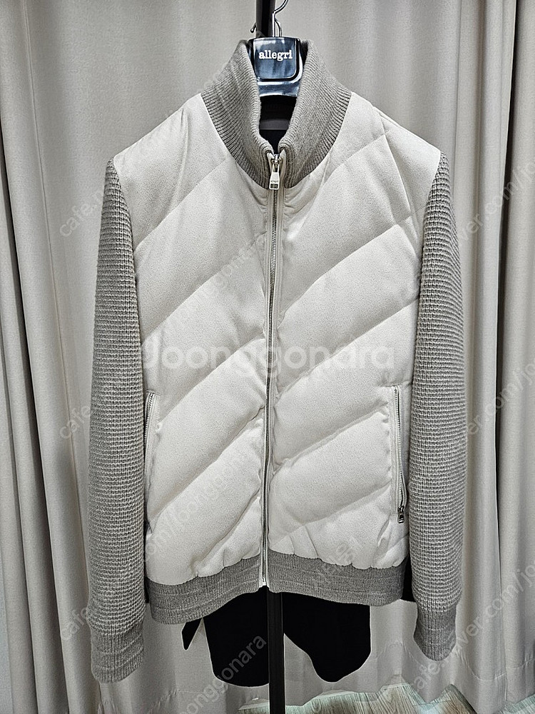 알레그리 / 21fw 스웨이드 니트 패딩 / 95 | 남성의류 | 중고나라