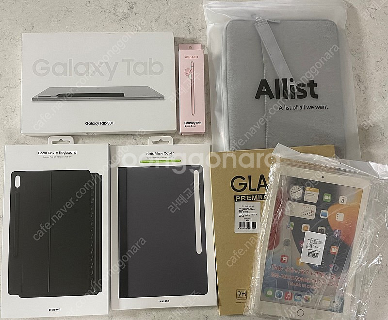 갤럭시 탭 S8+ (Wi-Fi) 실버 128G+키보드북... | 태블릿PC | 중고나라