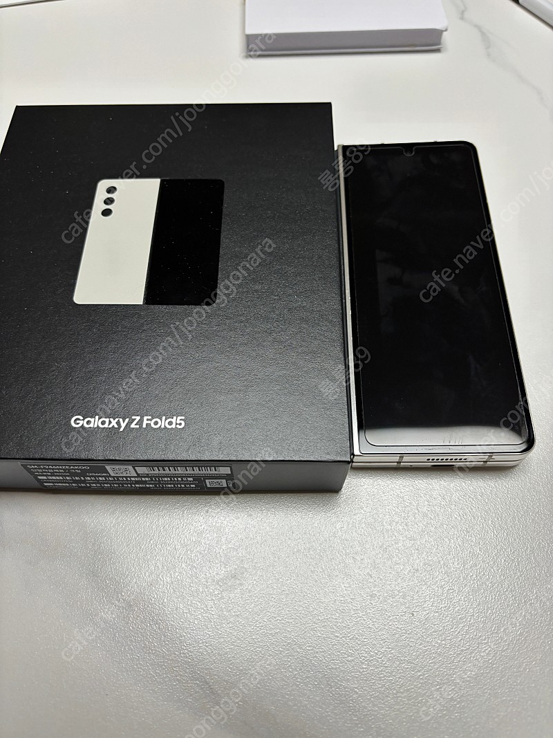 갤럭시z 폴드5 256g 화이트 팝니다 | 스마트폰 | 중고나라