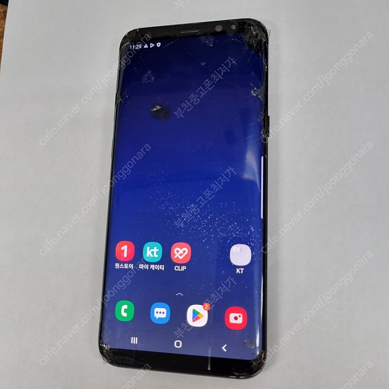 180123 갤럭시S8플러스 128 블랙 KT 중고폰 ... | 삼성 | 중고나라