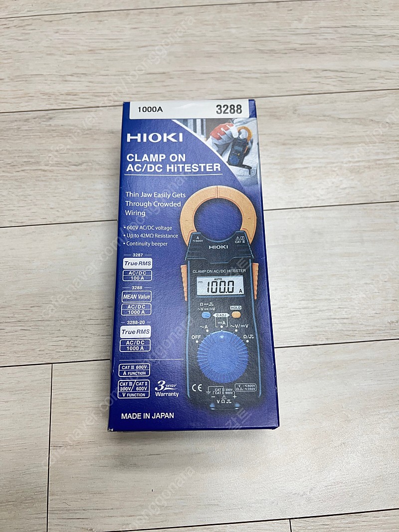 hioki 3288 클램프 테스터 미개봉 신품 9만 | 산업/안전/공구함 | 중고나라