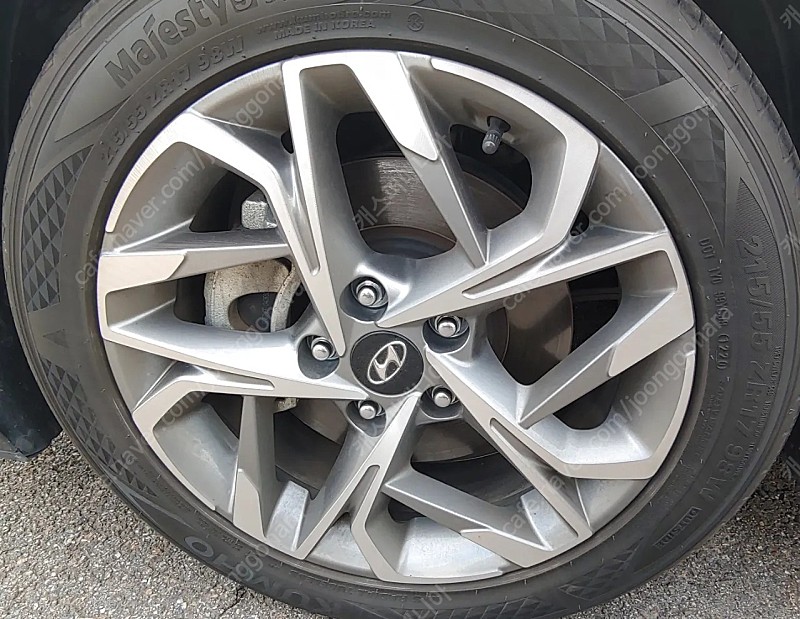 현대 Dn8 순정 17인치 휠만 (TPMS 센서 포함)... | 휠/타이어 | 중고나라