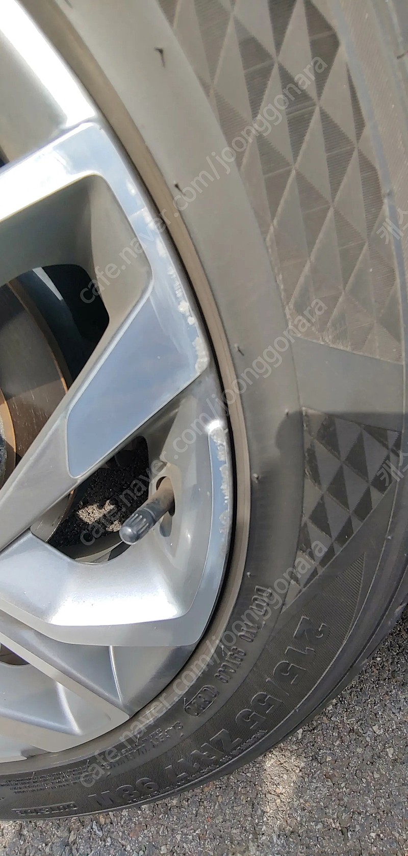 현대 Dn8 순정 17인치 휠만 (TPMS 센서 포함)... | 휠/타이어 | 중고나라