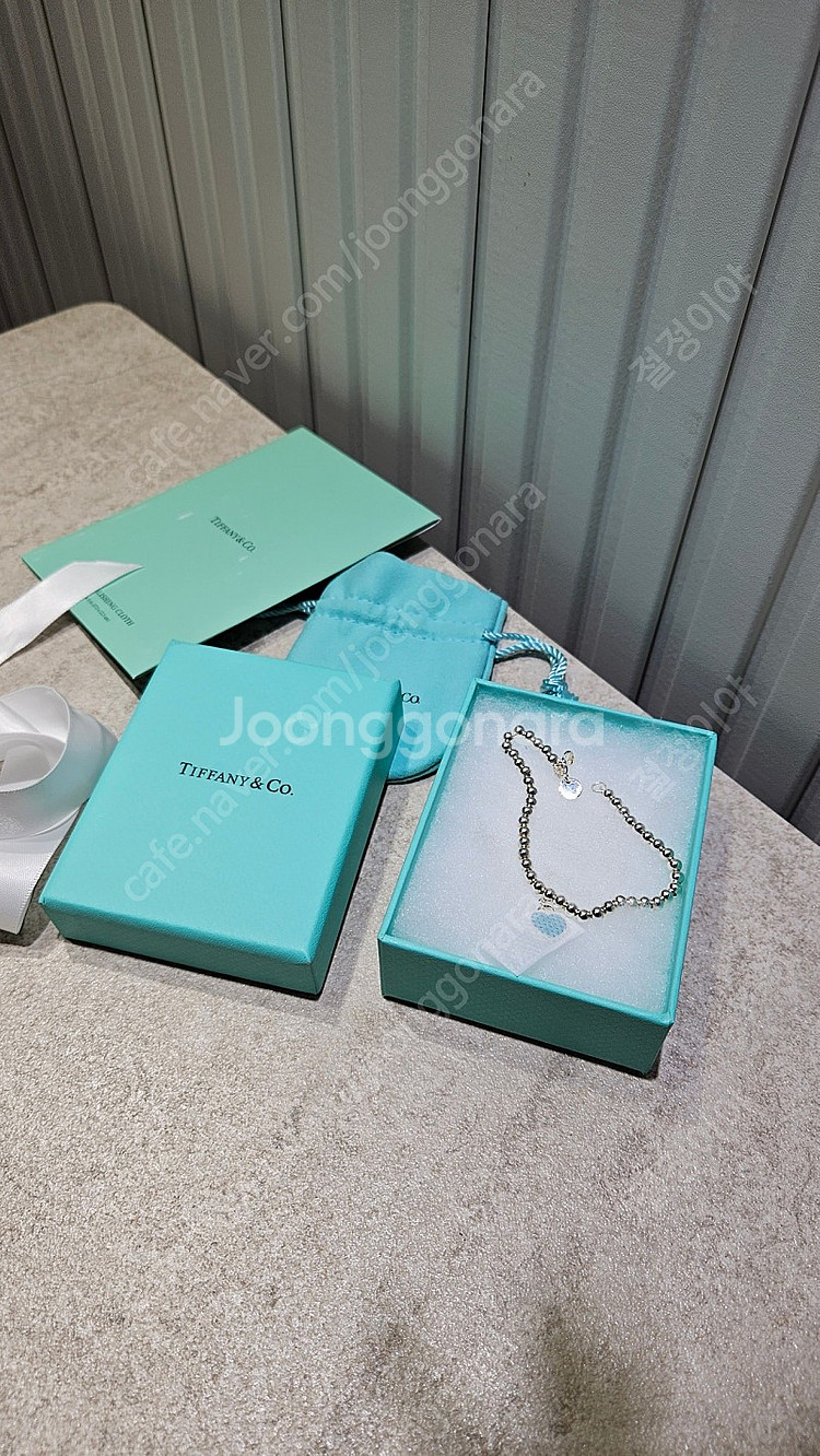 정품 티파니앤코 리턴투 하트팔찌 새상품 풀박스 반지목걸이귀걸이 중고나라