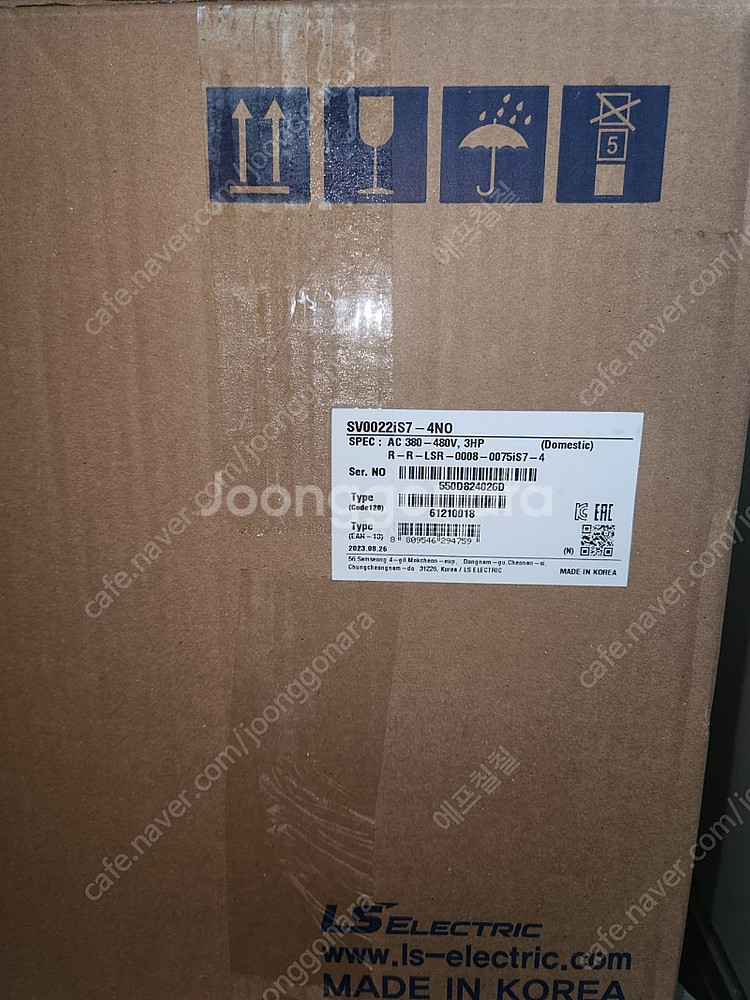 LS 인버터 SV0022iS7-4NO 새상품 개당 22... | 산업자재 | 중고나라