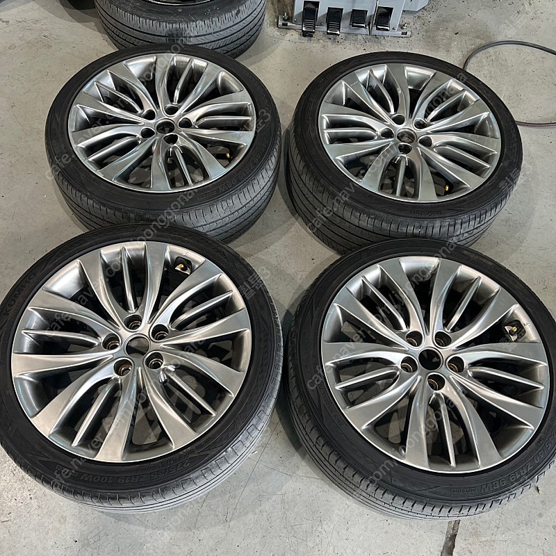 [ 중고 ] 제네시스 DH/ G80 19인치 순정 휠 ... | 휠/타이어 | 중고나라