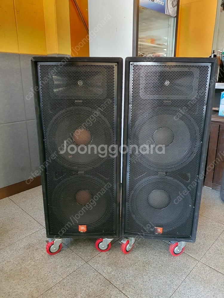JBL JRX-100스피커(2조),15인치 더블우퍼(1... | 오디오/홈시어터 | 중고나라