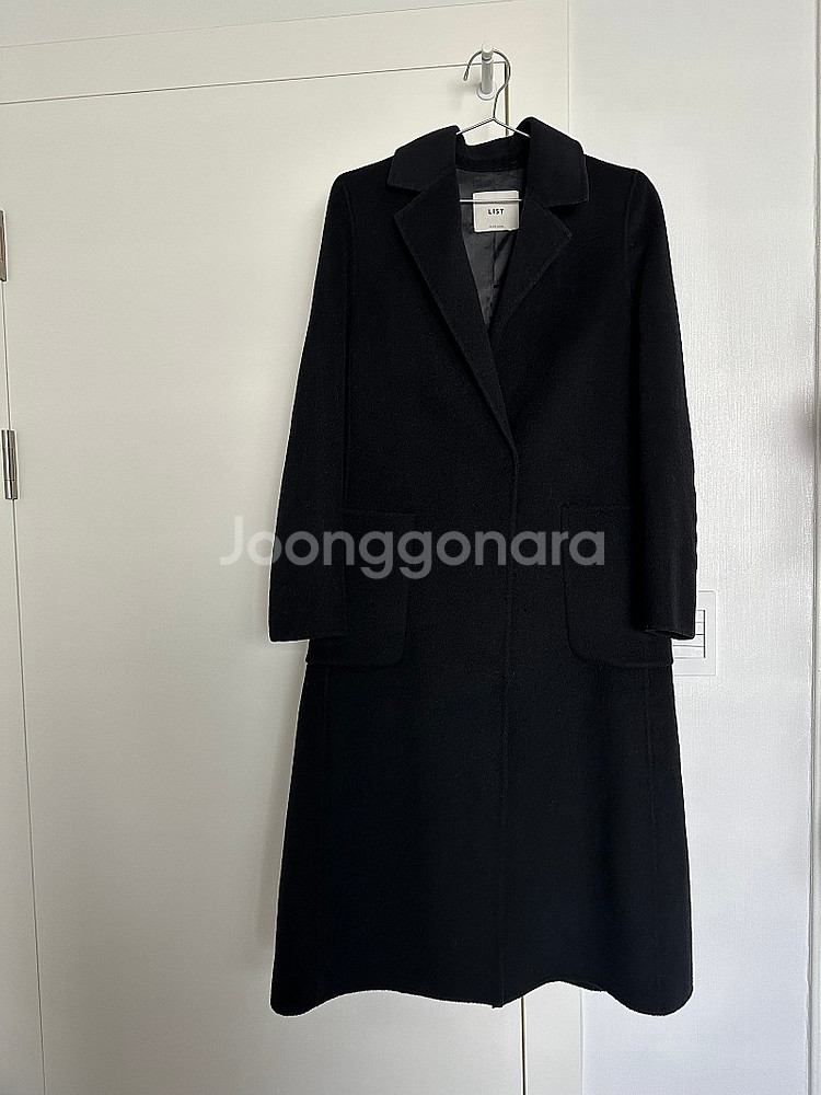 리스트 블랙 울 캐시미어 롱코트 중고나라 카페에서 운영하는 공식 사이트