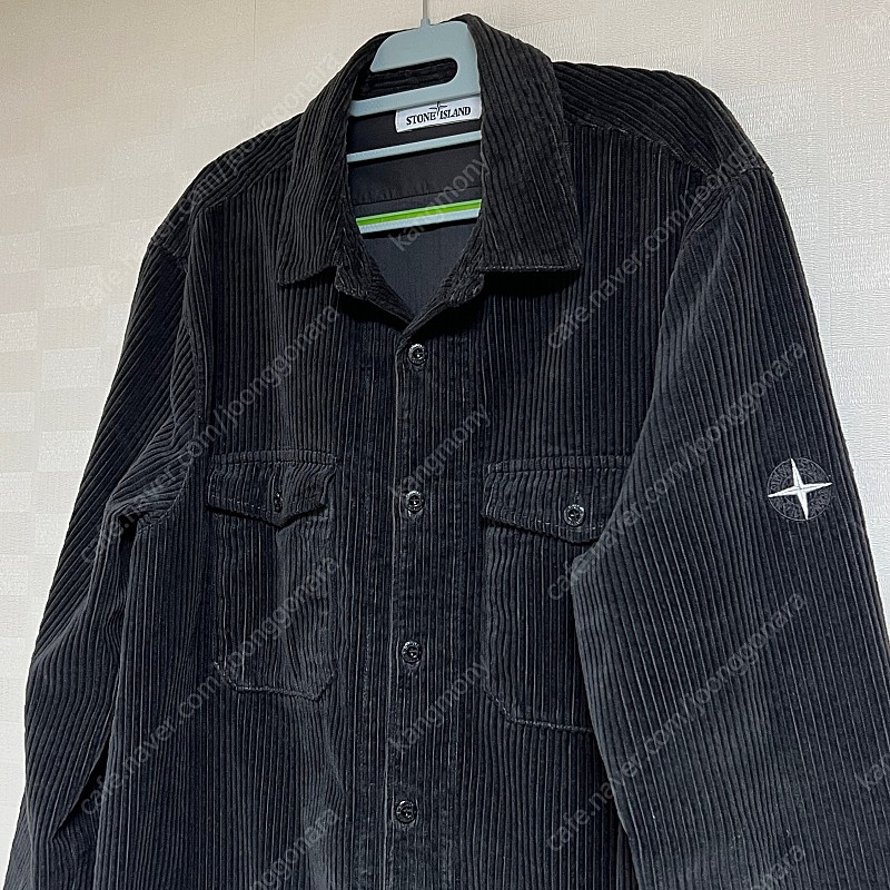 [XL] 스톤아일랜드 20FW 로고 자수 코듀로이 셔츠... | 남성의류 | 중고나라