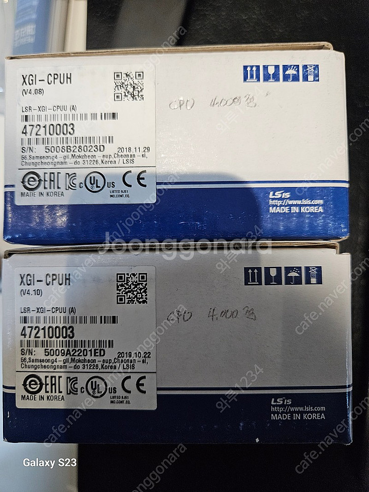 LS PLC XGI CPUH 미개봉 새상품 판매합니다. | 산업자재 | 중고나라