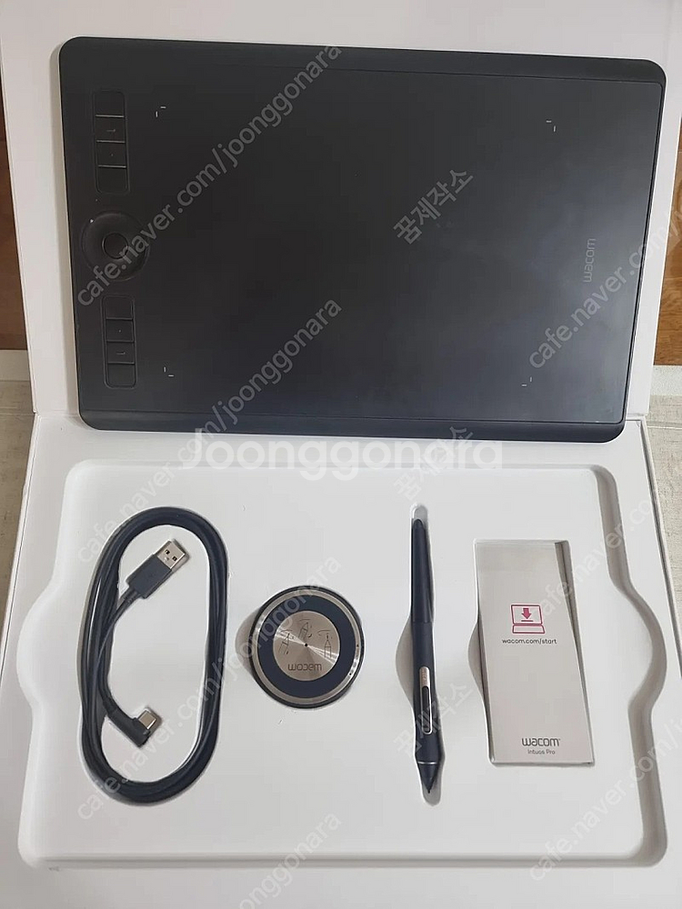 (거의새것)보호필름부착 와콤 인튜어스프로 pth-660... | 키보드/마우스/스피커 | 중고나라