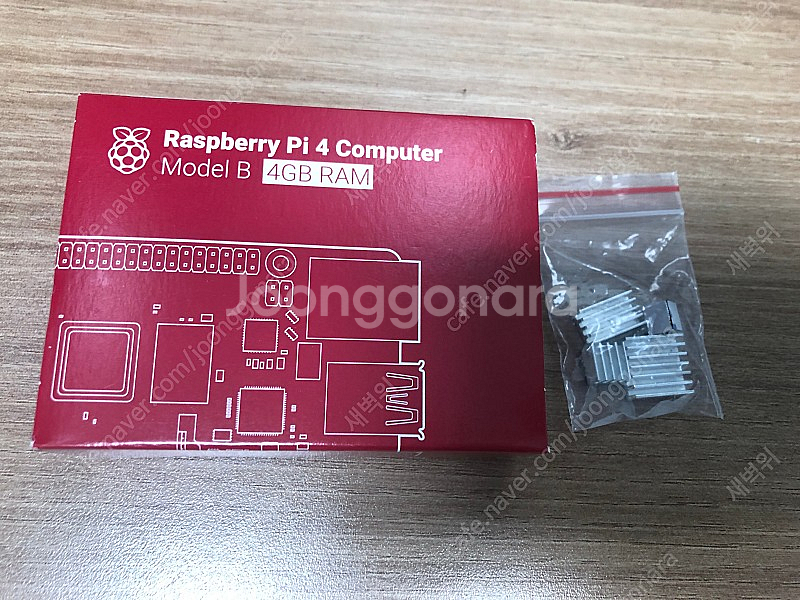 미개봉 ) 라즈베리파이 4B 4GB 판매합니다. +방열... | CPU/메인보드 | 중고나라