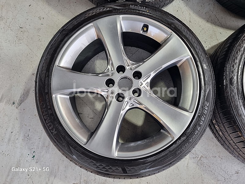 $ 제네시스 RG3 G80 20인치 휠타이어 245 4... | 기타 부품/용품 | 중고나라