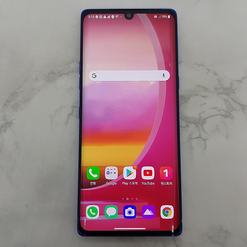 LG 벨벳 (G900) 블루, 무잔상 공기계 판매해요 ... | 삼성 | 중고나라