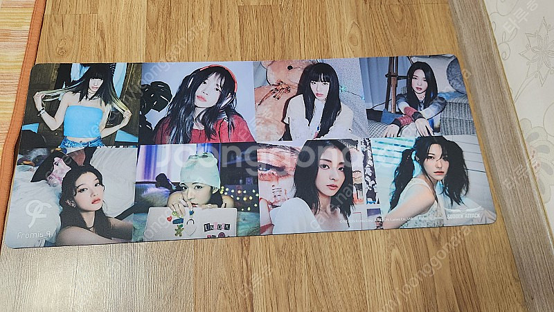 프로미스나인 마우스 장패드 팝니다 키보드마우스스피커 중고나라