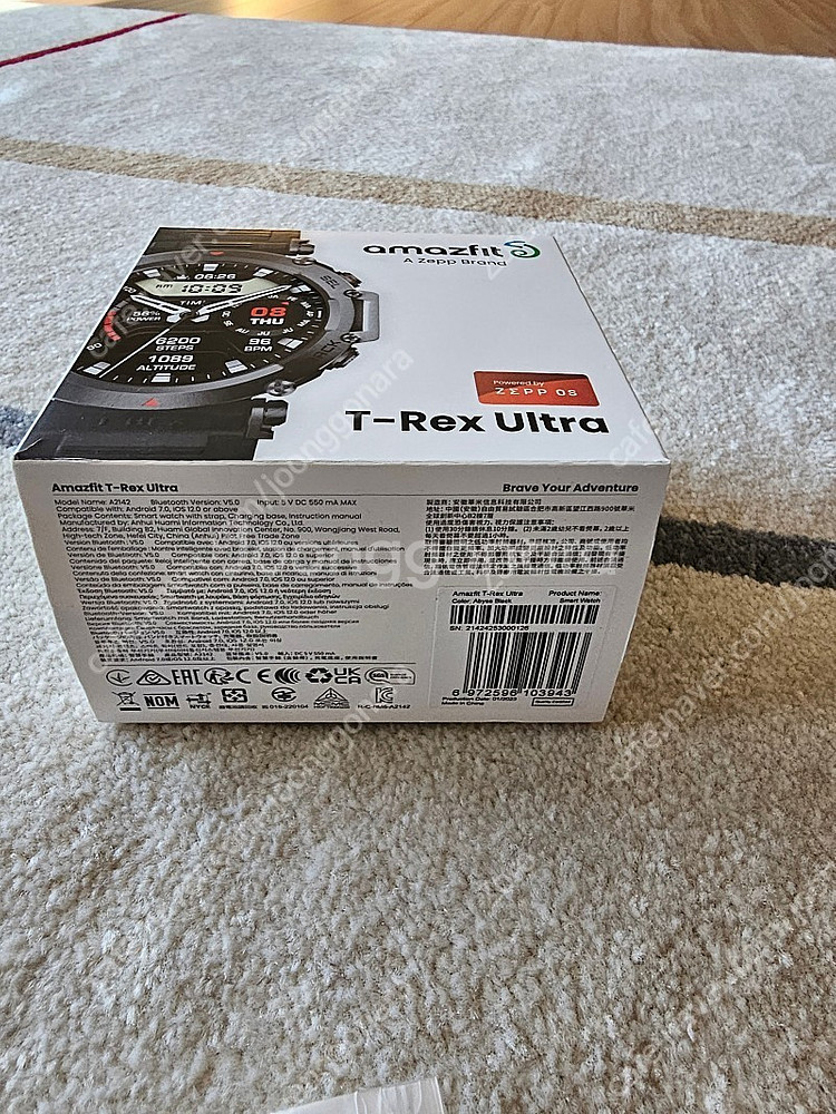 30M 프리다이빙 밀스펙 스마트워치 어메이즈핏 T-RE... | 케이스/거치대/보호필름 | 중고나라