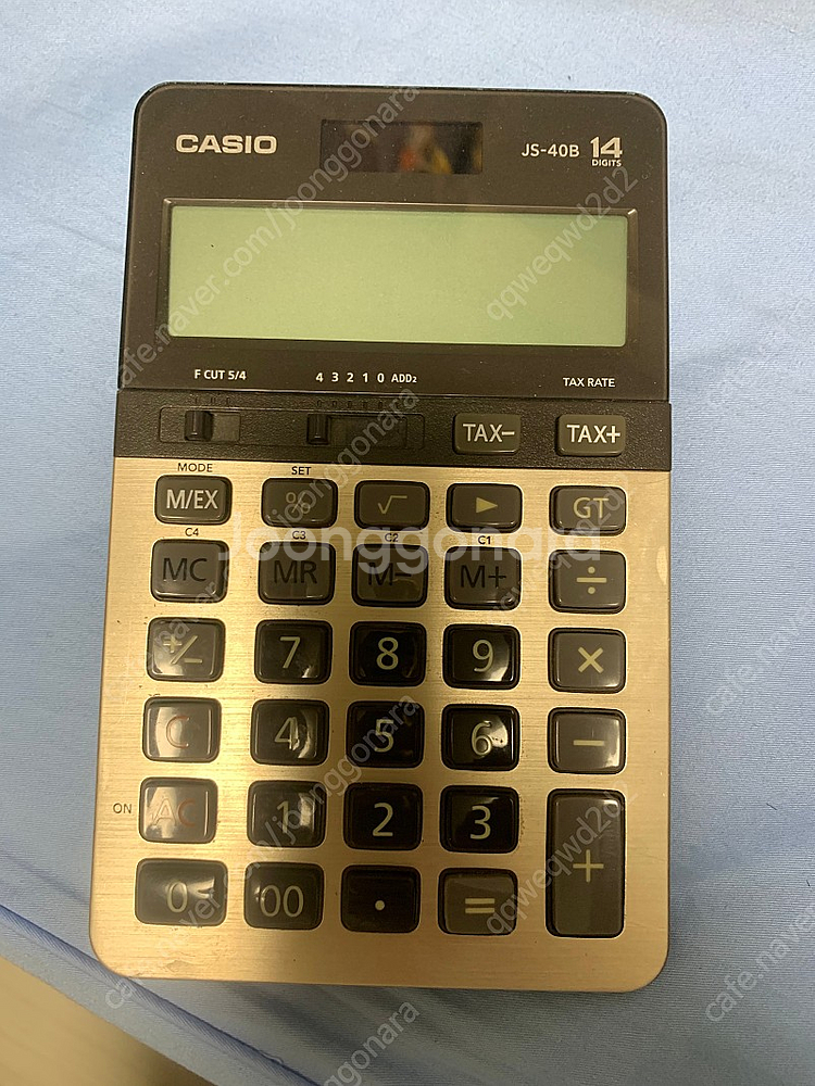 카시오 js-40b 쌀집 계산기 블랙 | 세탁기/건조기 | 중고나라
