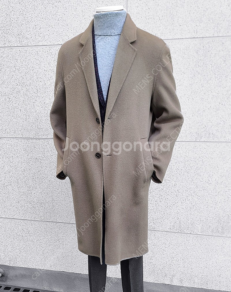 헤든앤미로 코코아 베이지 핸드메이드 싱글 코트 기타 수입명품 중고나라