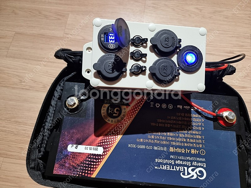 Gsp 120a 인산철 배터리 파워탭 가방 가격 기타 캠핑용품 중고나라