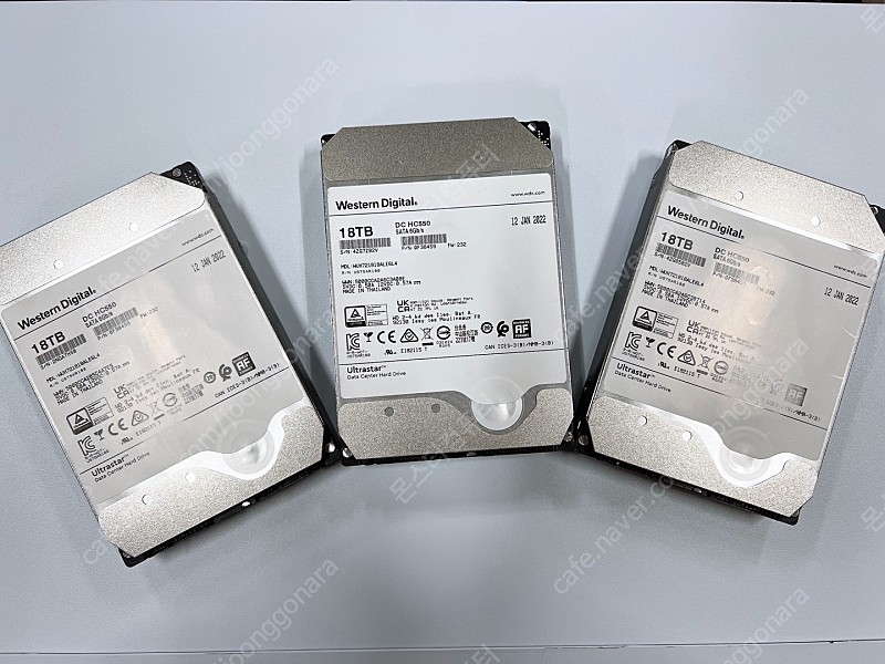 상태A급 WD 웨스턴 디지털 18TB(테라) HDD 하... | HDD/SSD/ODD | 중고나라
