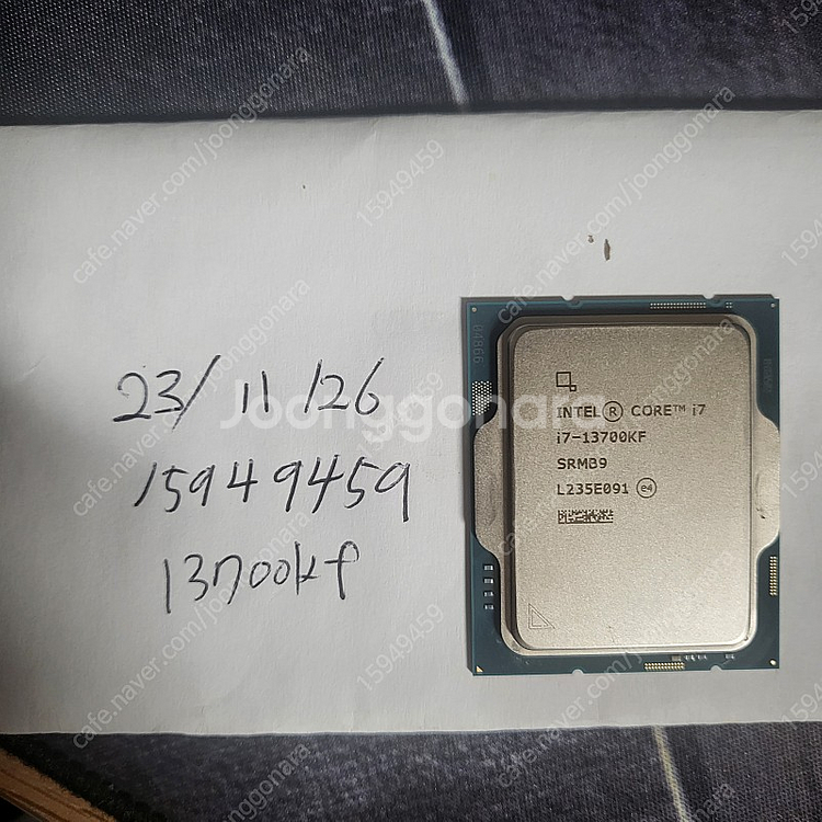 13700kf 판매 | CPU/메인보드 | 중고나라