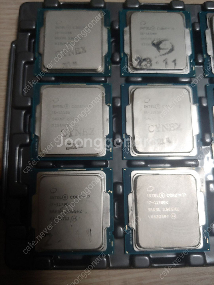 i5-11400 / i5-11500 / i7-11700... | CPU/메인보드 | 중고나라
