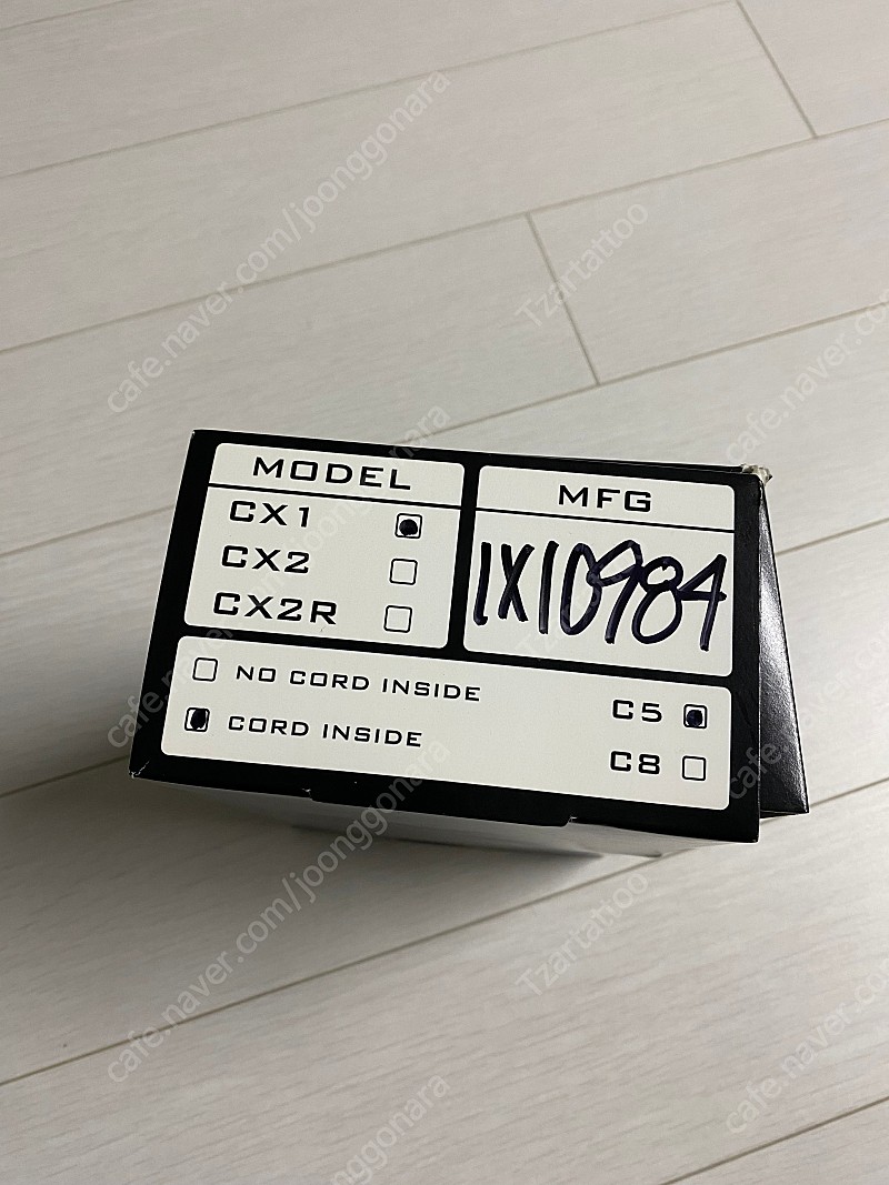 크리티컬 cx1 타투 파워서플라이 판매합니다 | 가발/기타용품 | 중고나라