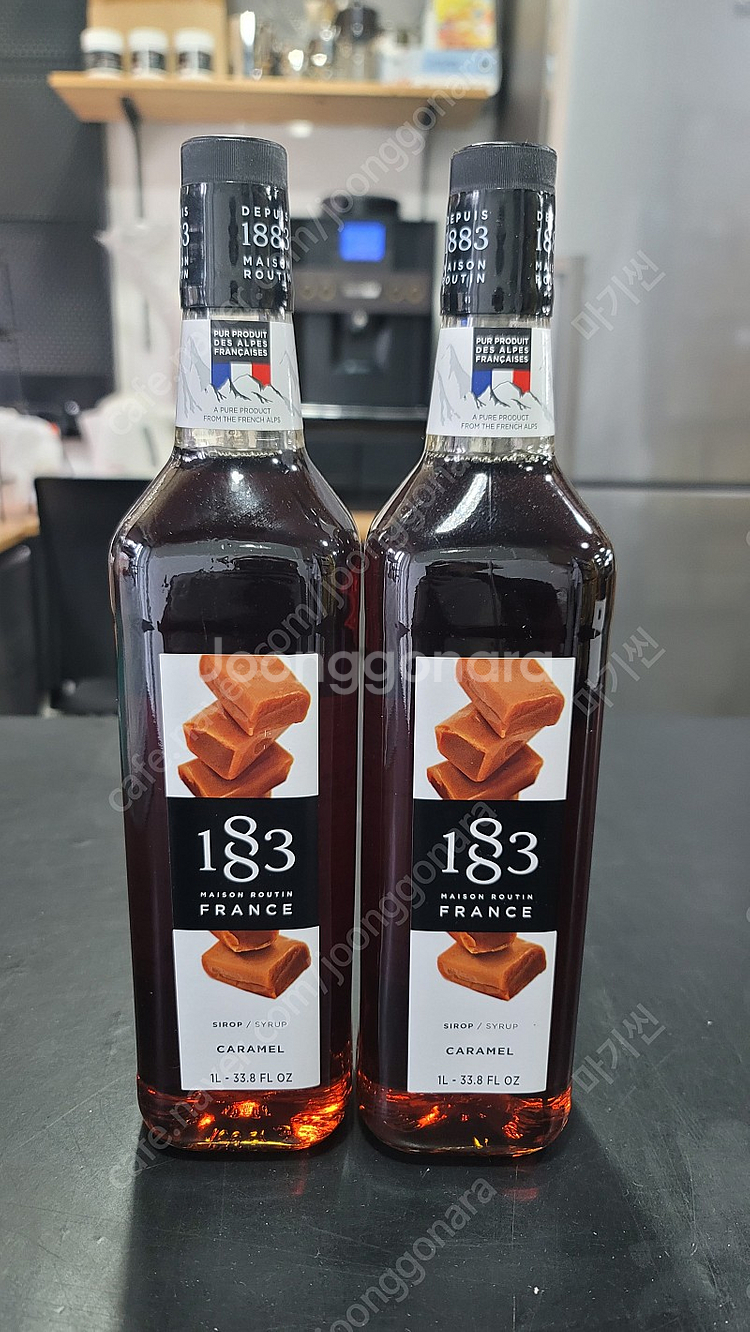 카페 용품 1883 카라멜 시럽 16온스 종이컵 일회용... | 리빙/생활 | 중고나라