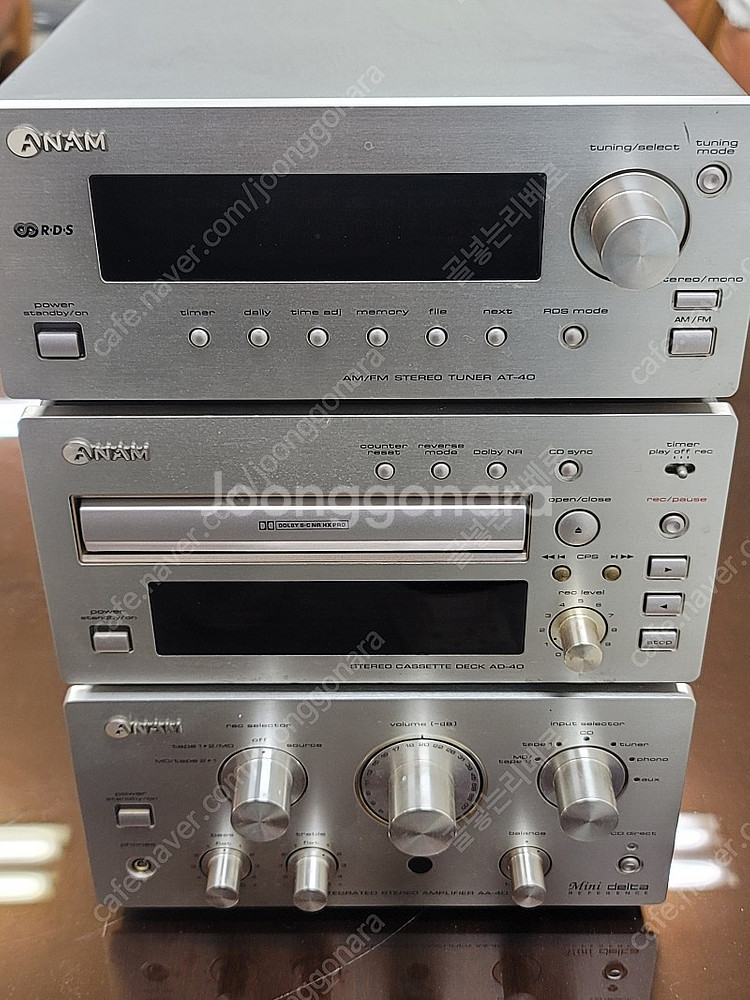 아남 aa-40 세트(앰프,튜너,테이프) | 중고나라 카페에서 운영하는 공식 사이트