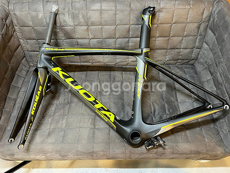 미사용 Kuota Kougar 카본 프레임셋브레이크 로드바이크사이클 중고나라