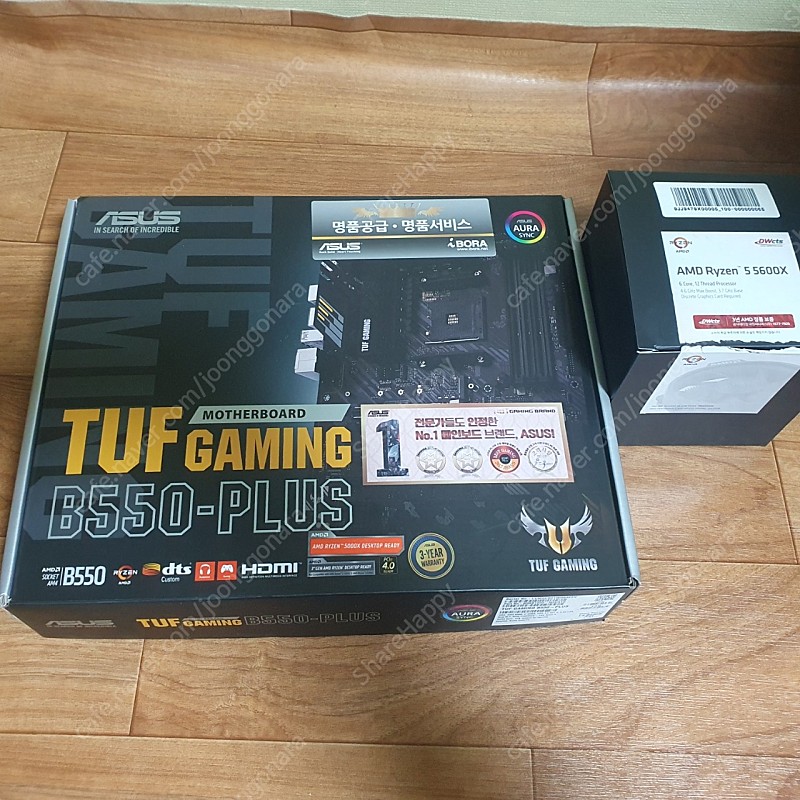 AMD 5600X ASUS B550 TUF PLUS 8... | CPU/메인보드 | 중고나라