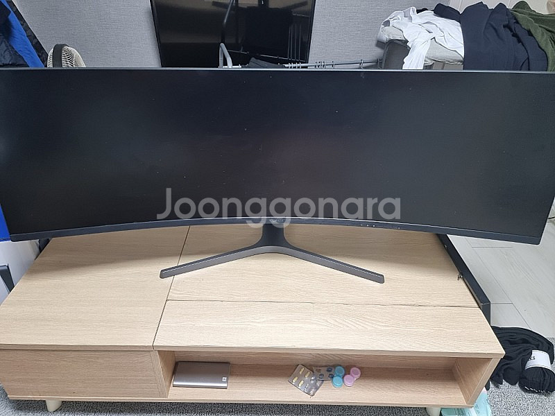 삼성와이드 모니터 팝니다 C49rg90 모니터 중고나라