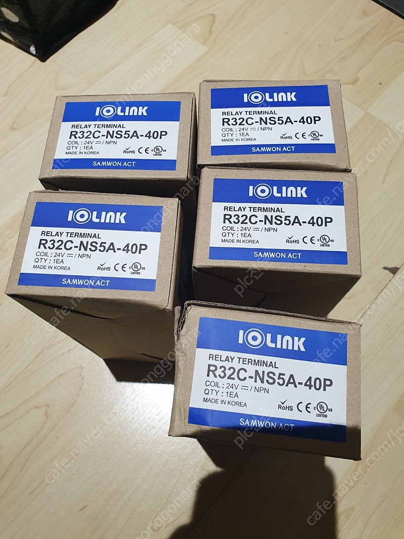 IO LINK 릴레이보드 R32C-NS5A-40P 새제... | 산업자재 | 중고나라