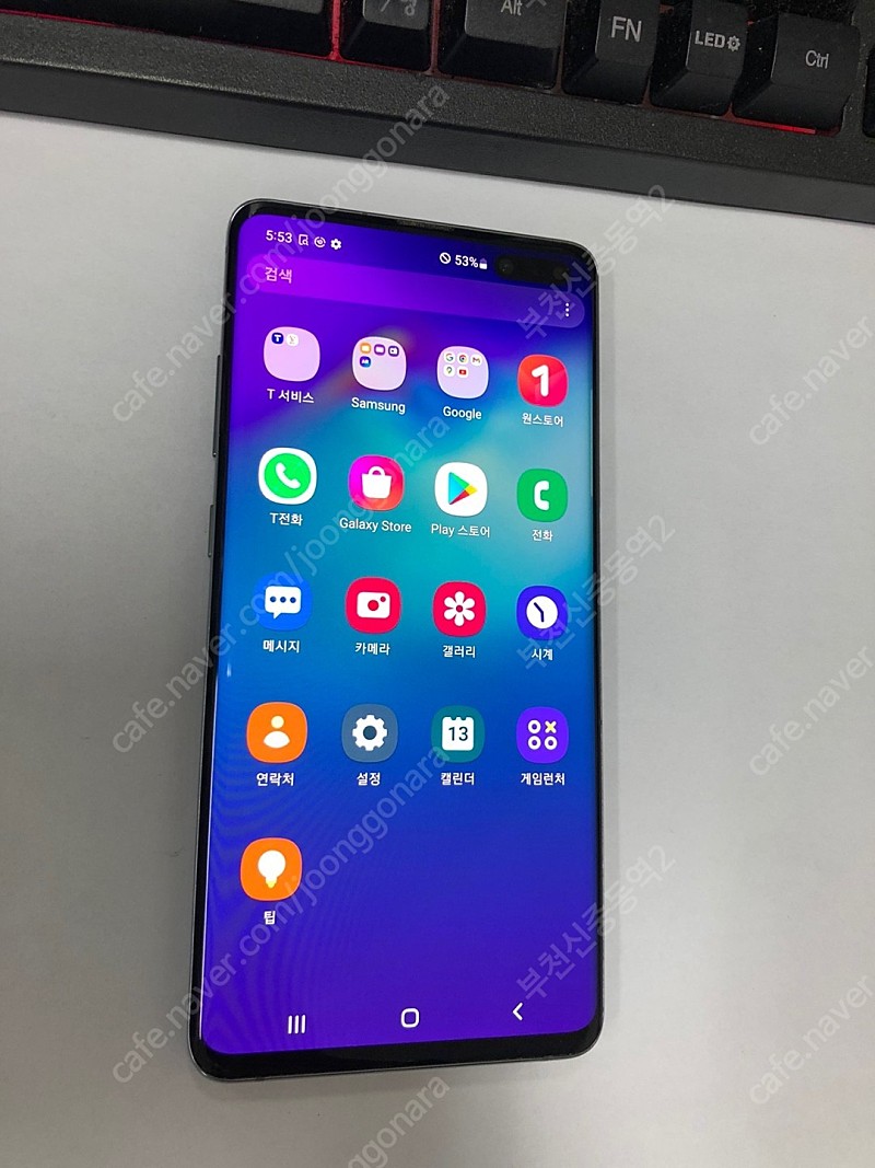 183376 SK 갤럭시S10 5G 블랙 A급 256G... | 삼성 | 중고나라