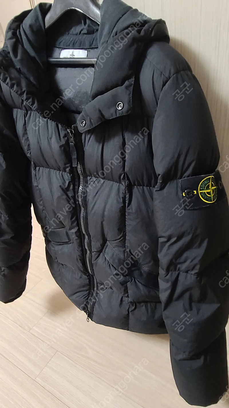 [m] 19fw 스톤아일랜드 크링클랩스 블랙 패딩 | 기타 수입명품 | 중고나라