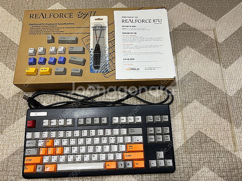 리얼포스 87U 10주년 | 키보드/마우스/스피커 | 중고나라