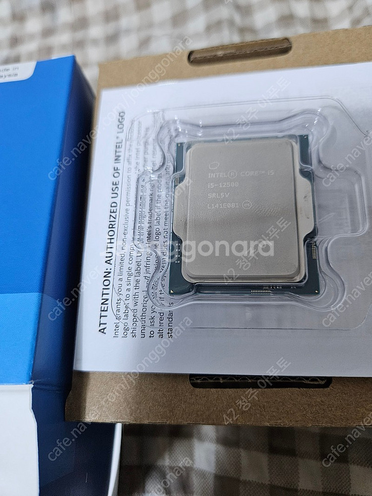 CPU : 12세대 12500 판매합니다. | CPU/메인보드 | 중고나라