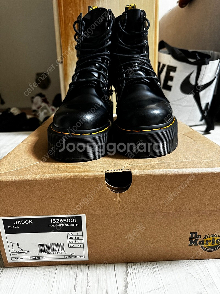 닥터마틴 제이든 UK7 260~265 새상품급 팝니다.... | 중고나라 카페에서 운영하는 공식 사이트